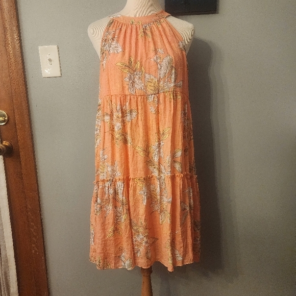 Mlle Gabrielle | Dresses | Mlle Gabrielle Tiered Rayon Blend Peasant ...